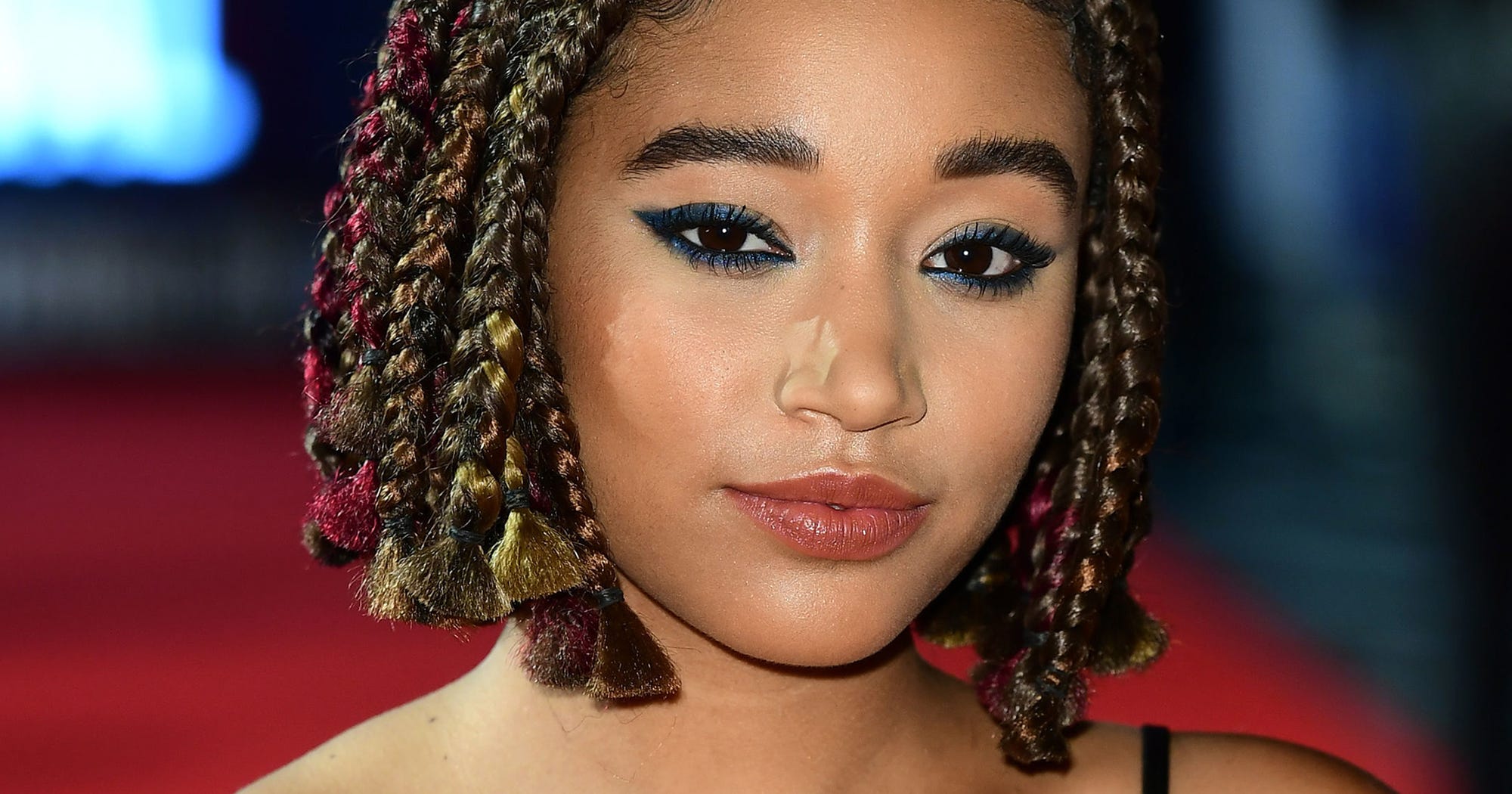 Amandla Stenberg Natural Protective Styles Inspiration