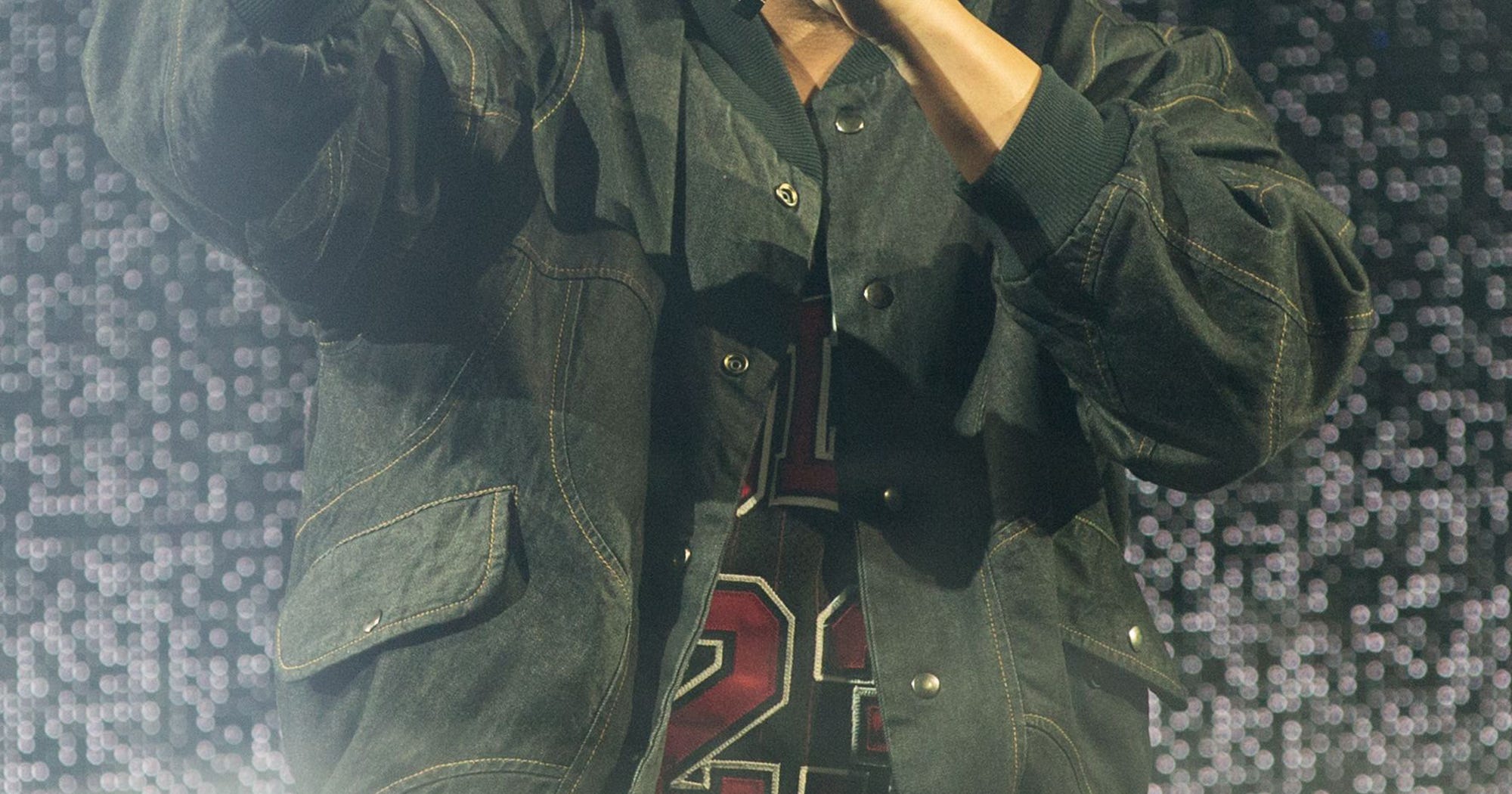 Drake Kanye West Mask Concert