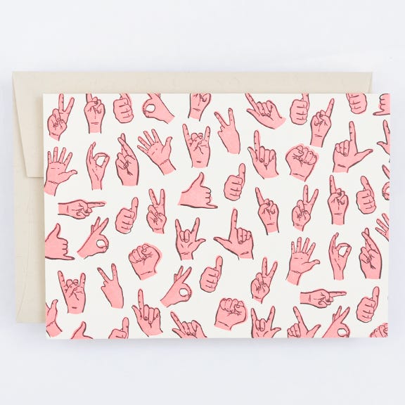 Hello Lucky + Hand Gestures