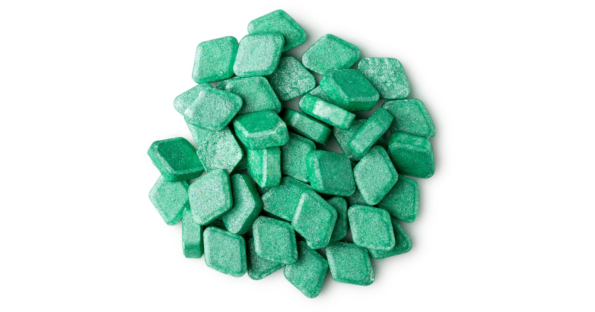 Lush Cosmetics Solid Mouthwash Tab Dissolve New Product