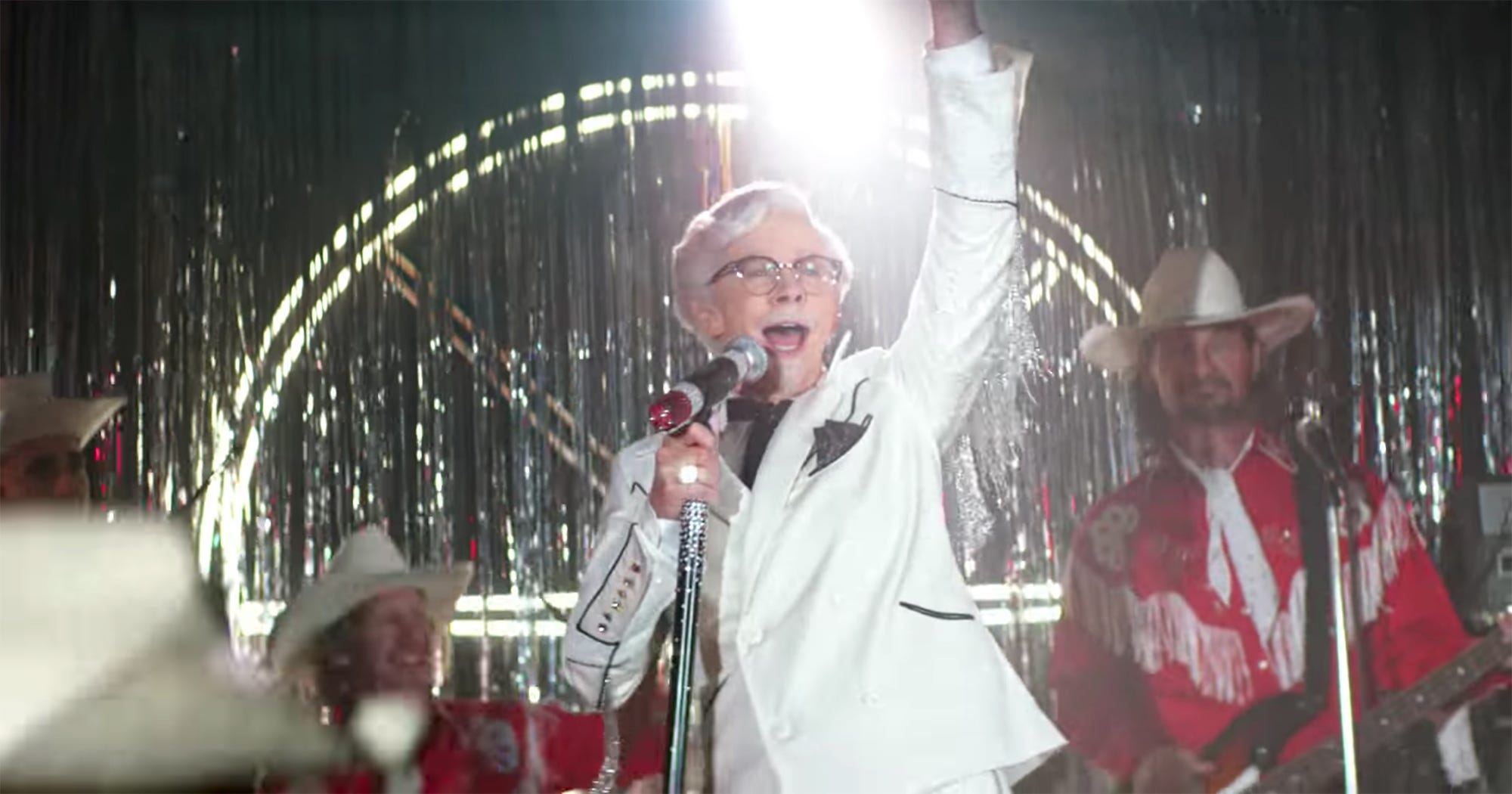 Reba McEntire First Woman Colonel Sanders KFC New Ad