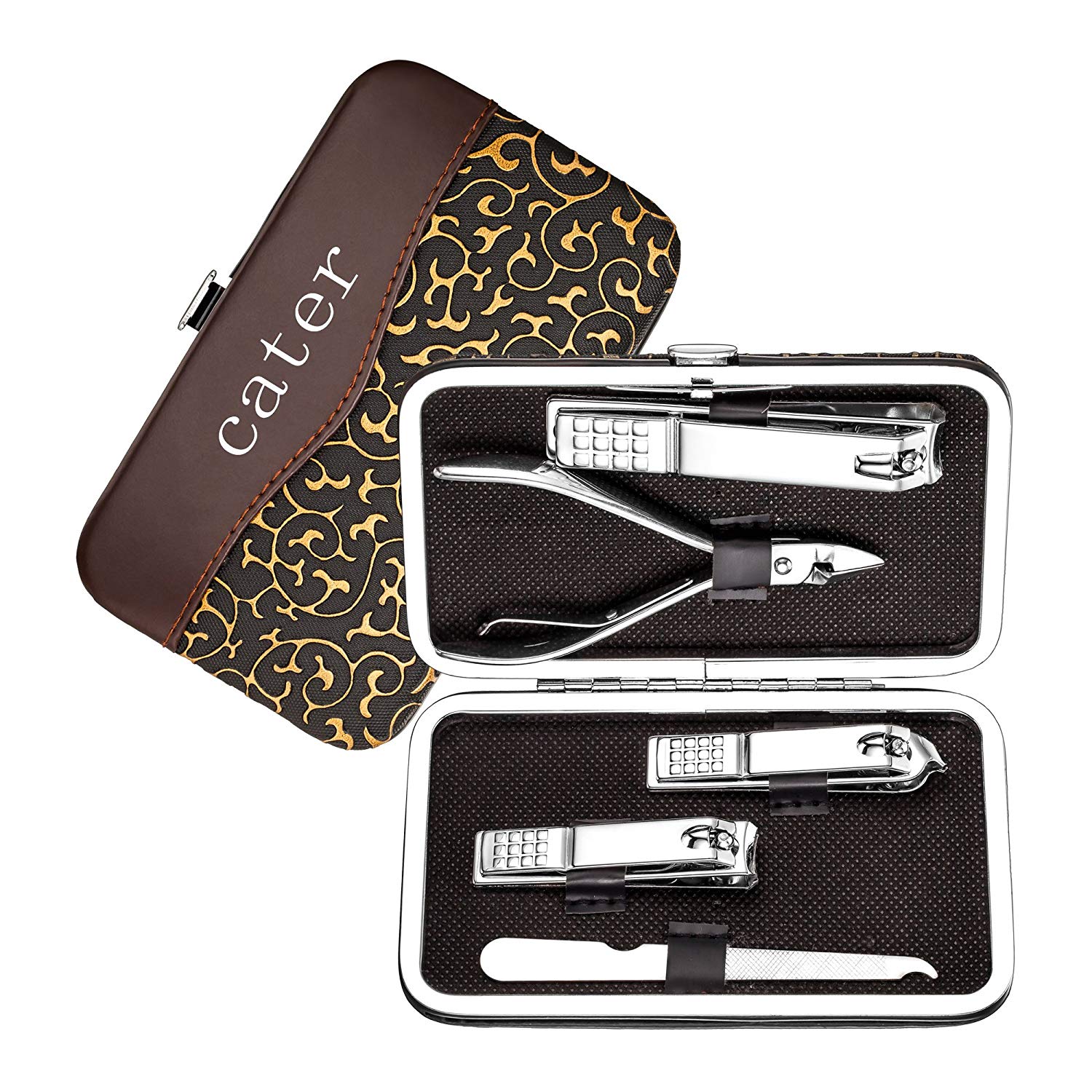 Cater Manicure + Cater Manicure, Pedicure Kit, Nail Clippers Set of 5 ...