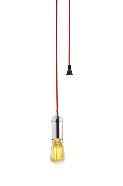 Globe Electric + Hanging Socket Pendant Light Fixture