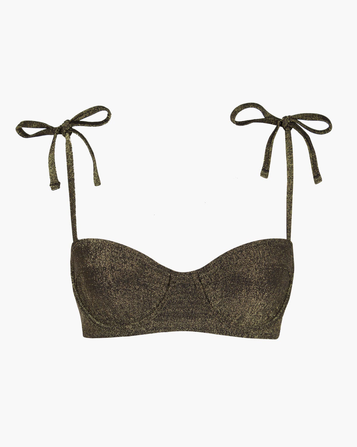 Lonely + Doris Bikini Black Sparkle