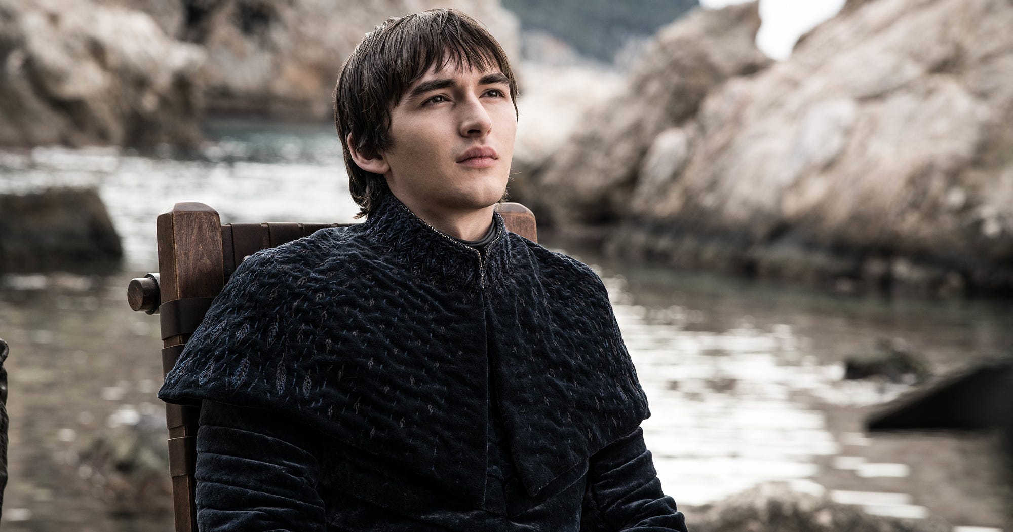 Isaac Hempstead Wright Reacts To Bran Iron Throne End
