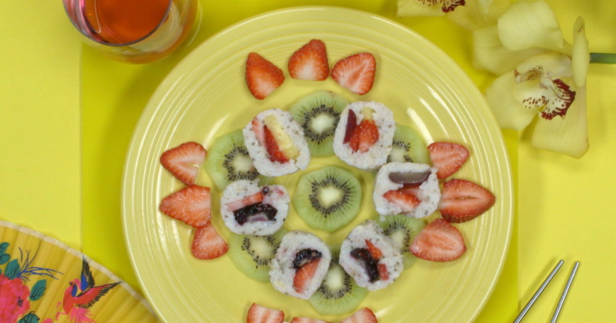 Fruit Sushi Summer Recipe Video