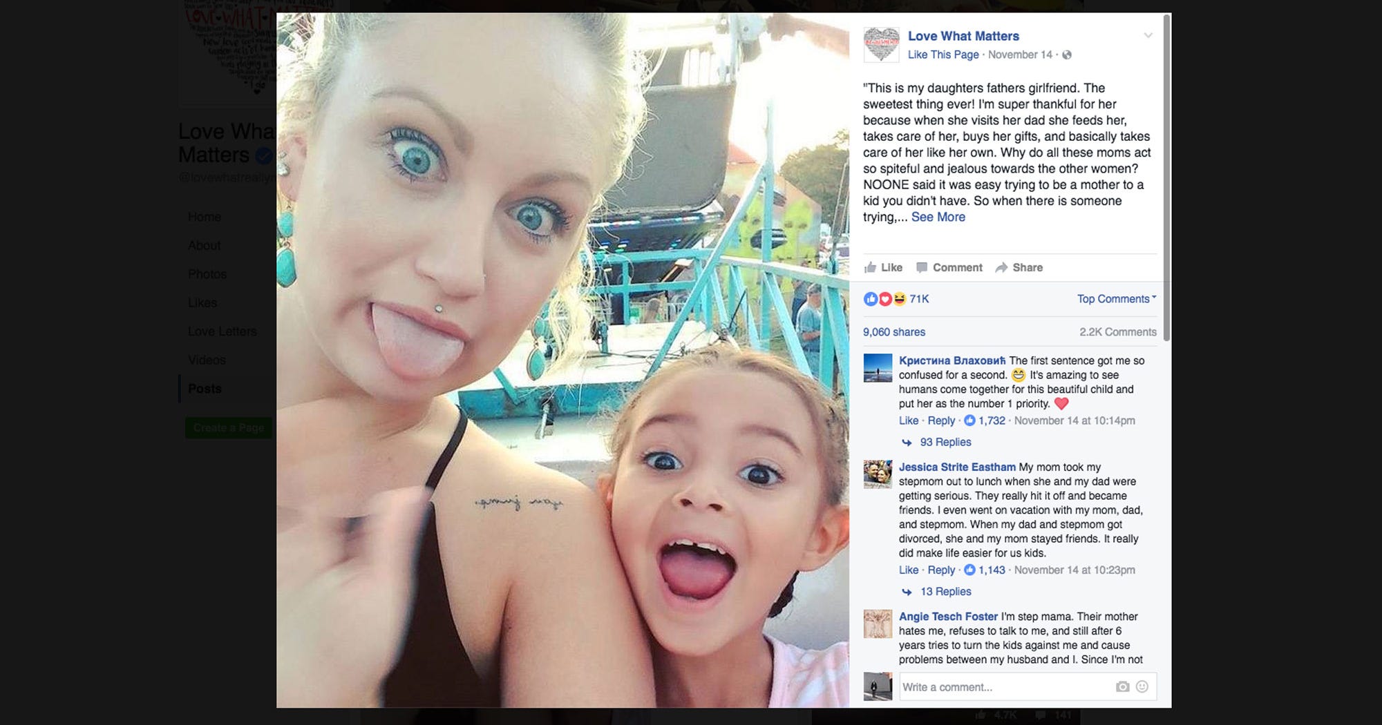 Ex New Girlfriend Loves Kid – Parenting Benefits 2 Moms