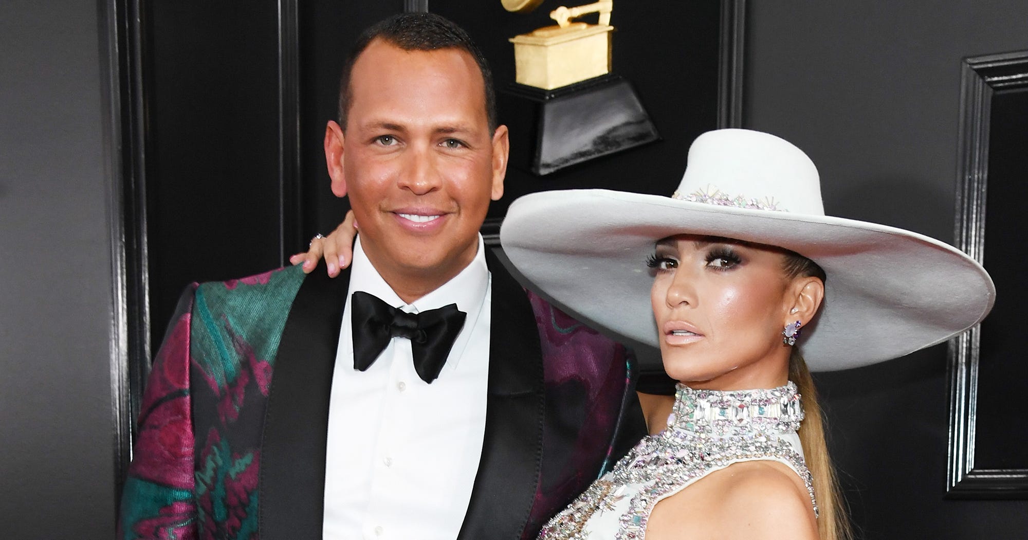 ARod Is The Best Instagram Husband To JLo At Grammys