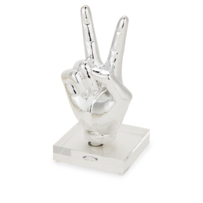 American Atelier + Peace Hand Ring Holder