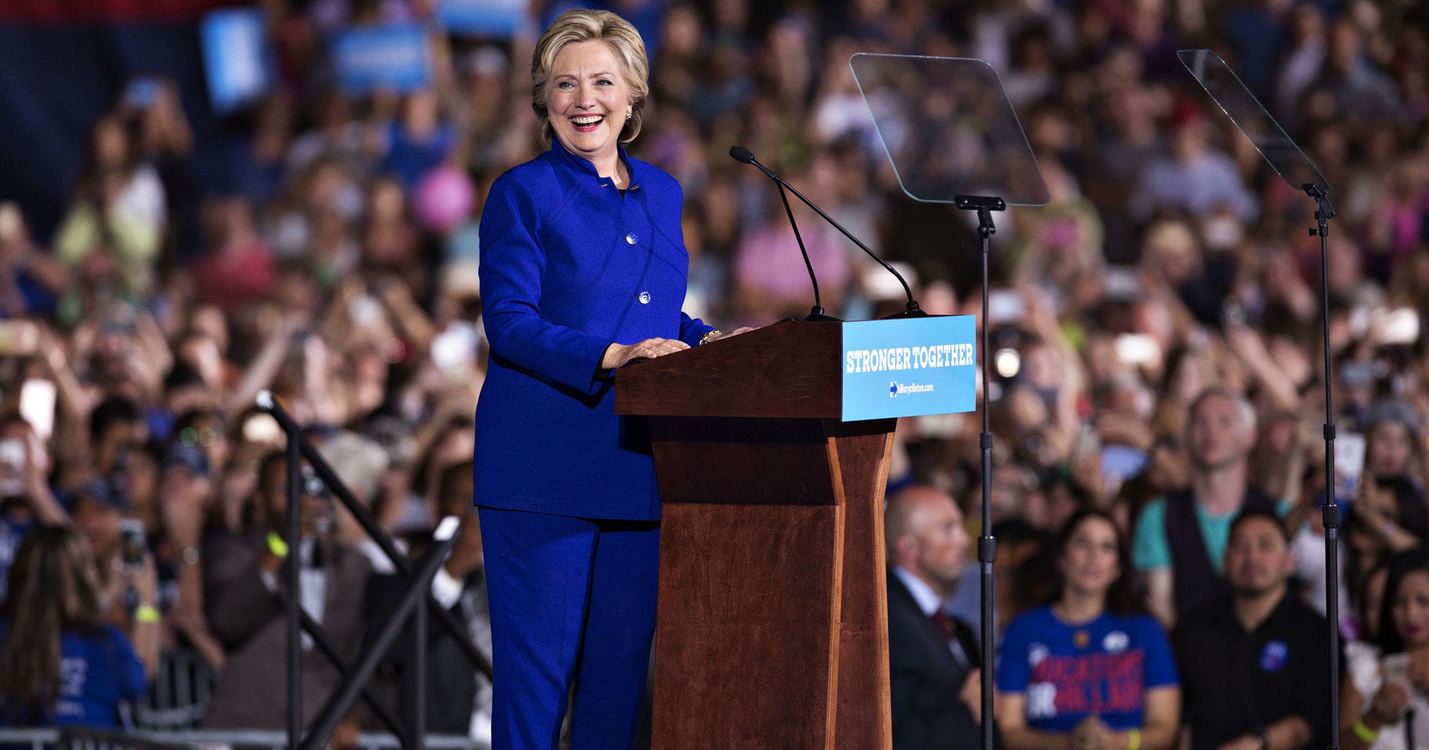 Pantsuit Nation Receives Hillary Clinton Message