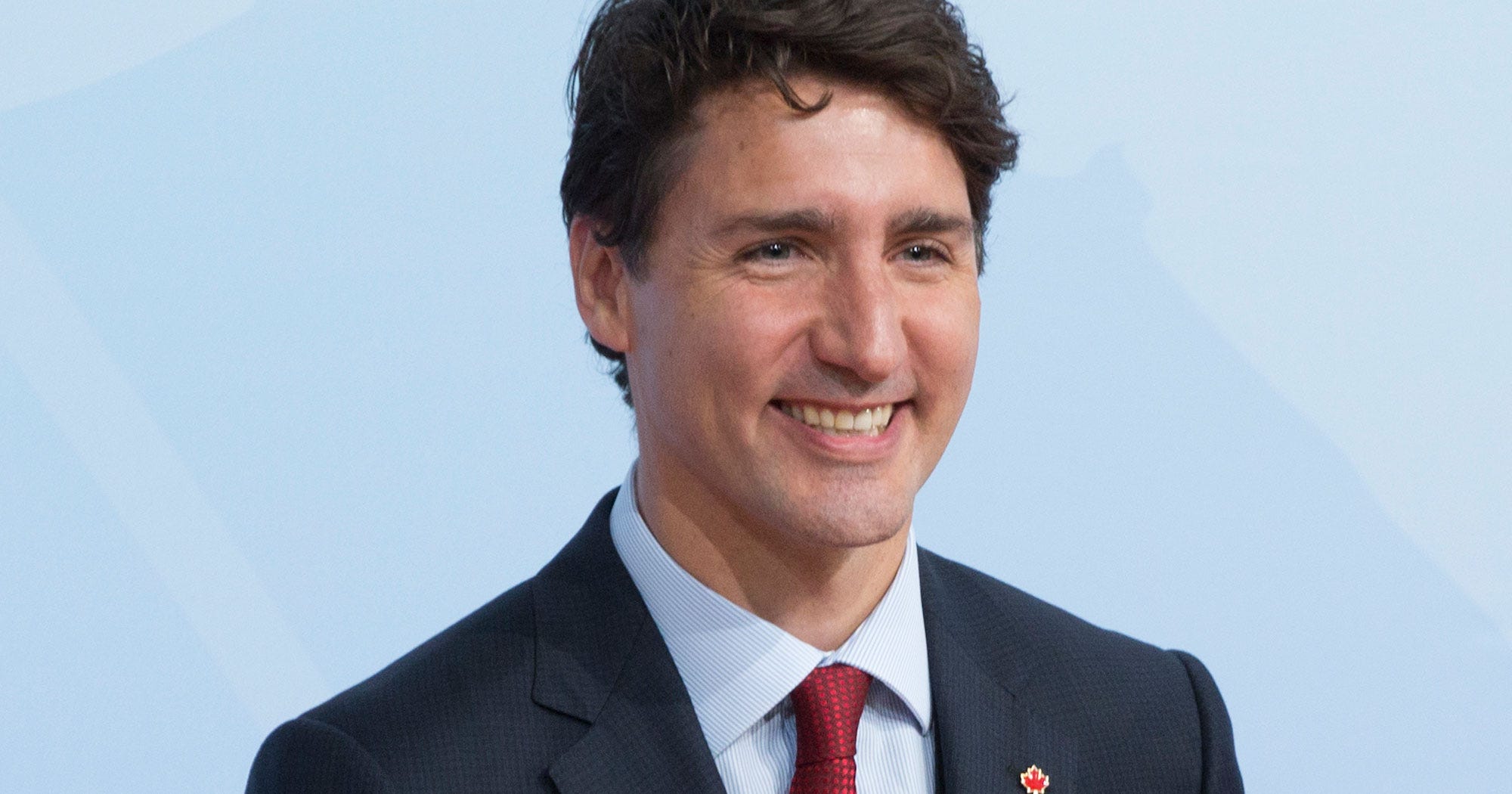Justin Trudeau Kayak Fall Wedding Selfie