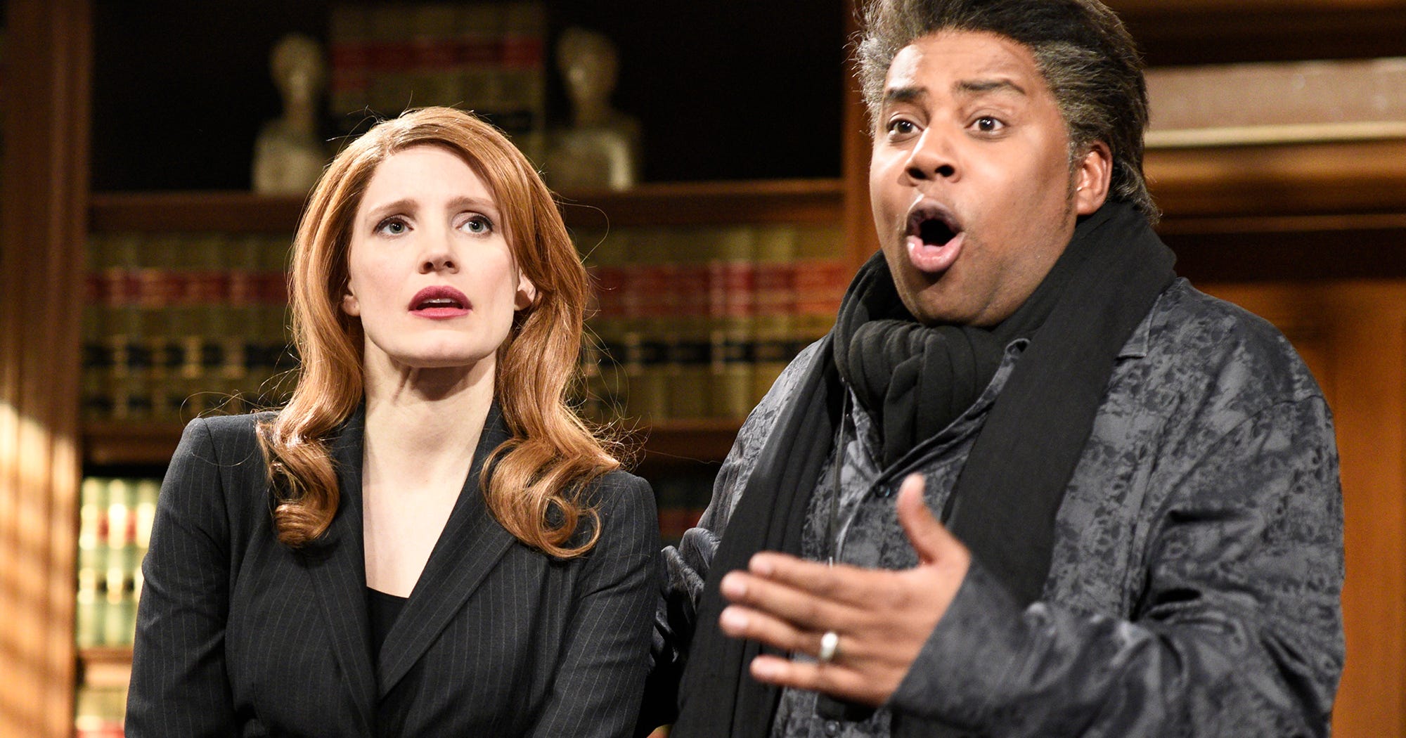 Jessica Chastain Hosts Political Saturday Night Live