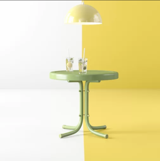 All Modern + Griffith Steel Side Table