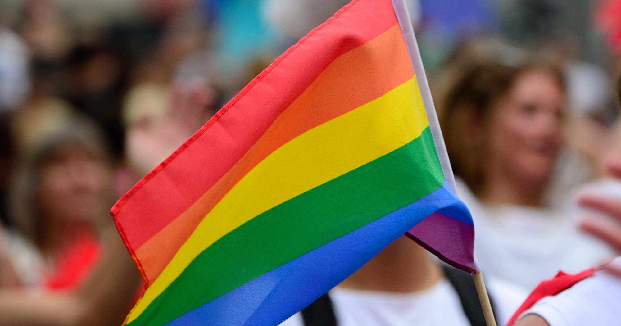 Philadelphia Pride Flag Rainbow Black Brown Stripes POC