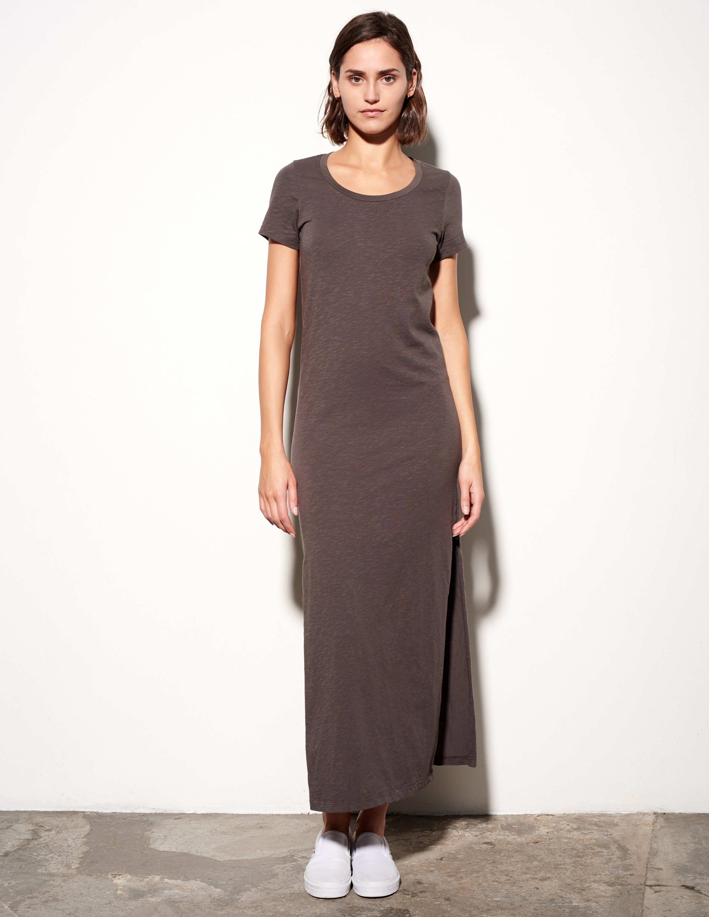 Sundry + Maxi Dress With Slits