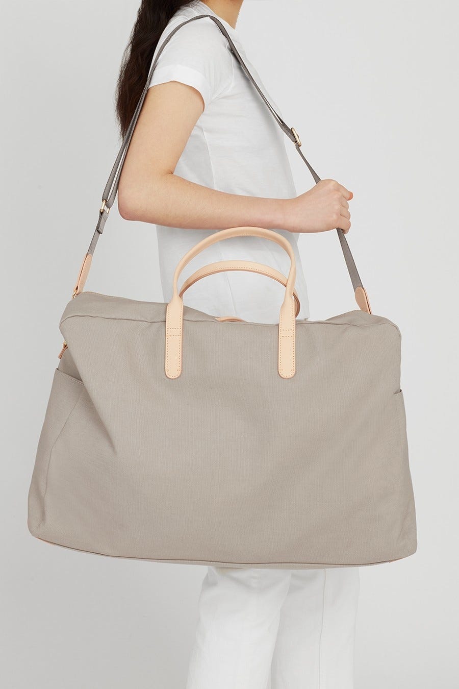 Cuyana Canvas And Leather Weekender Bag | semashow.com