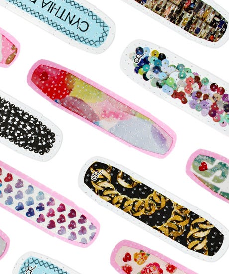 Cat Print Band-Aids - Design Pattern Plasters, Bandages