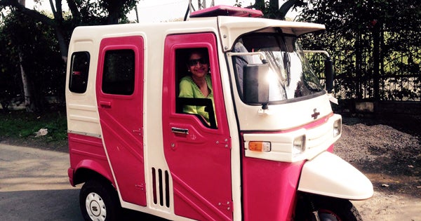 Pink Rickshaw Project: Pakistan's Women Only Rickshaw