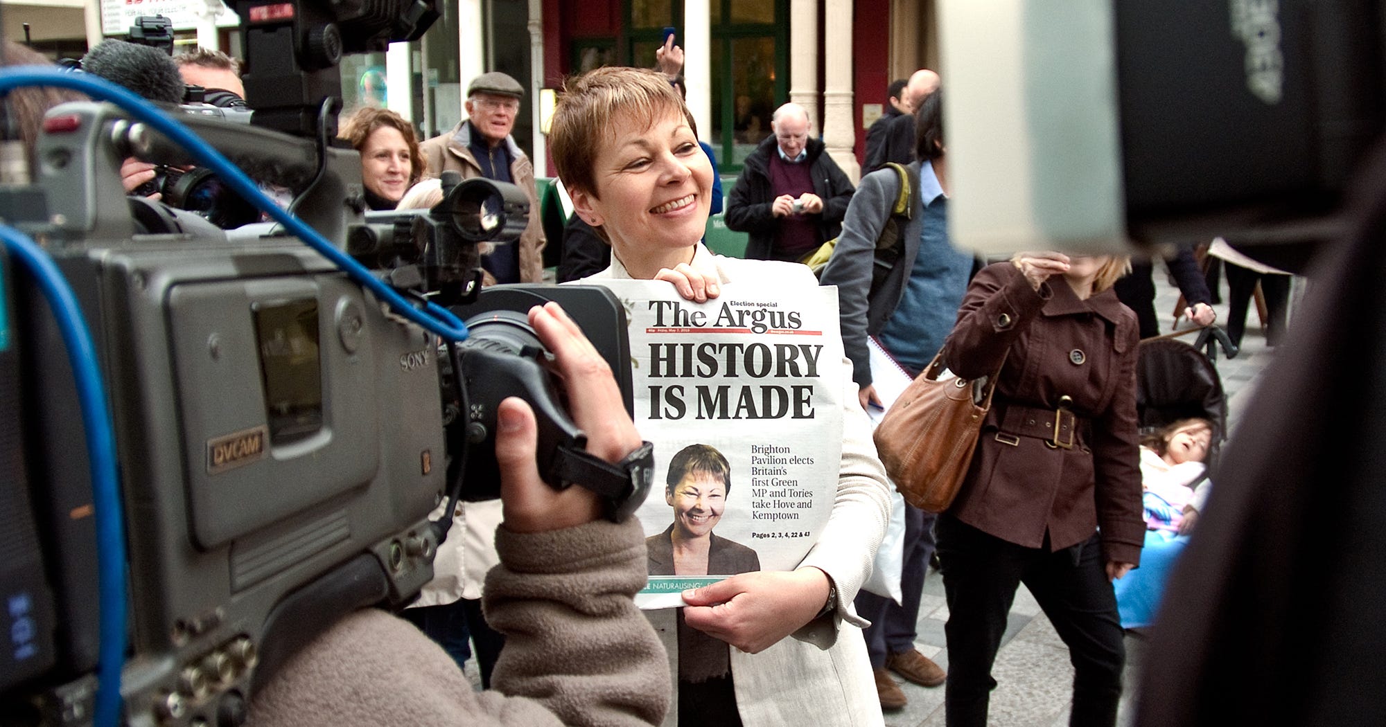 Caroline Lucas Interview Refinery29