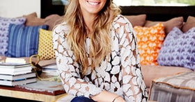 Molly Sims Los Angeles Home Tour