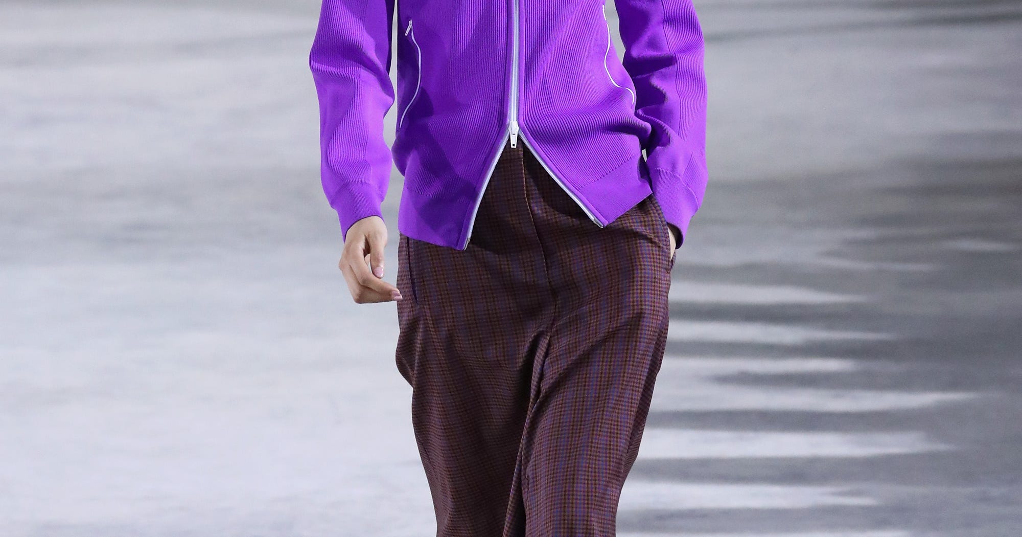 Purple Trend NYFW Fall Winter Fashion Show Pictures