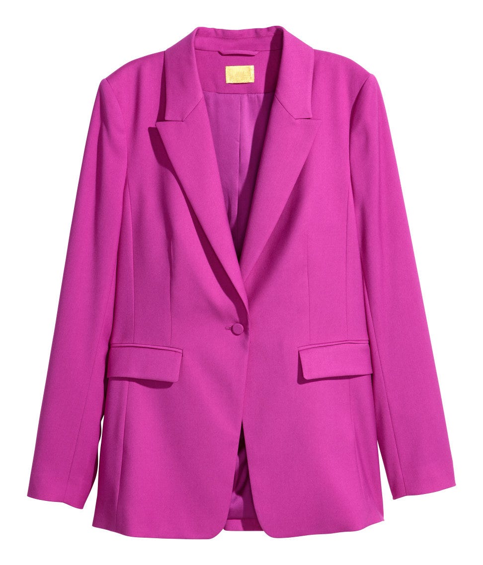 H&M + Single-breasted Jacket