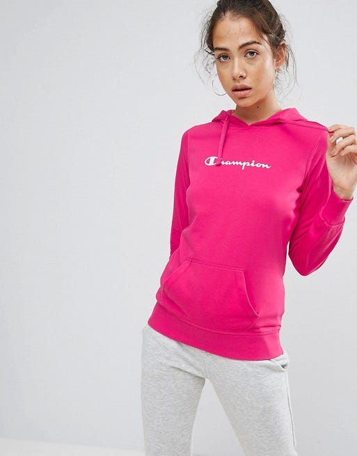 ASOS + Champion Hooded Sweatshirt