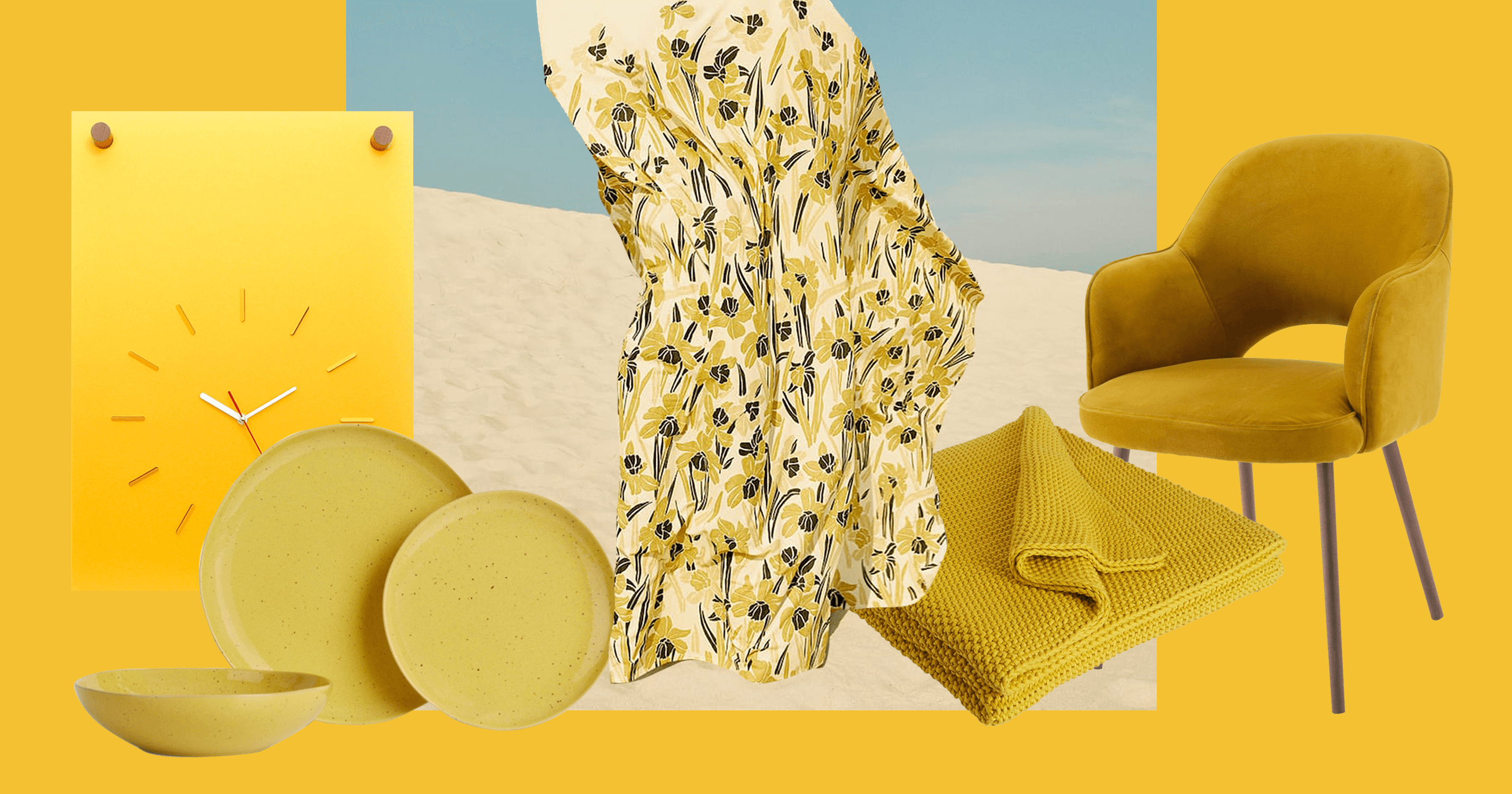 Gen-Z-Gelb: So stylt du den Trend in kleinen Wohnungen