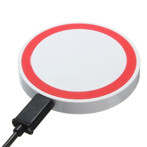 Fourstarr Products + QI Wireless Charging Pad + Wireless Receiver Kit