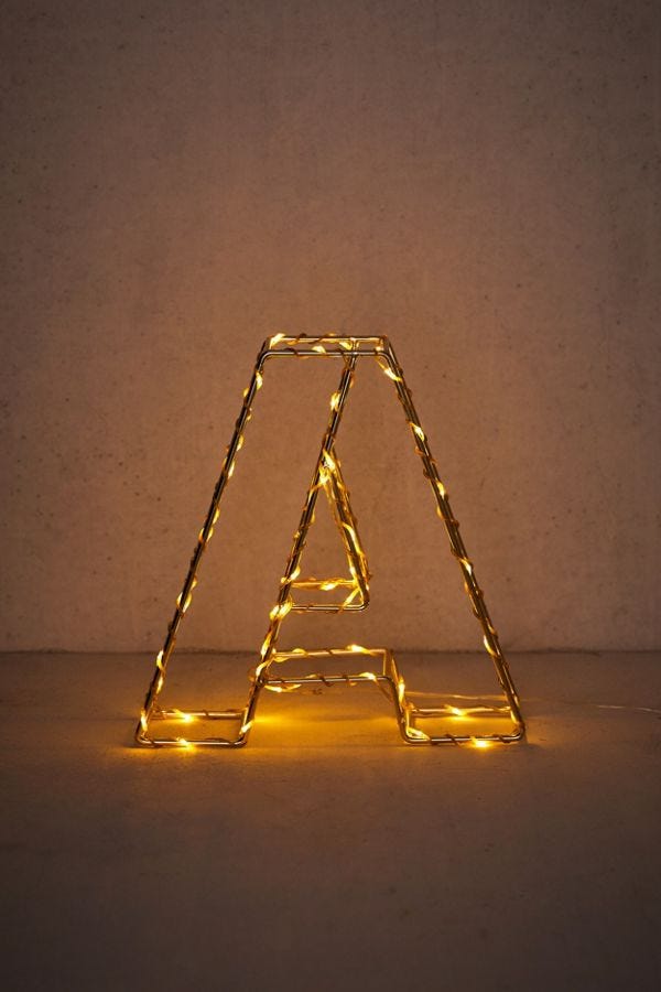 Urban Outfitters + Monogram Light Sculpture