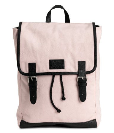 H&M + Cotton Canvas Backpack