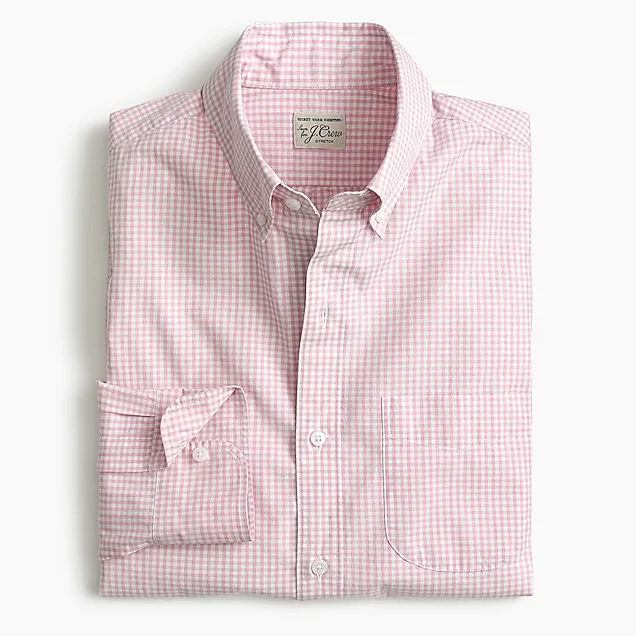 J.Crew + Untucked Stretch Secret Wash Shirt