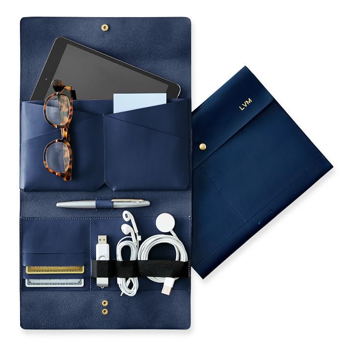 Mark and Graham + Leather Tech Envelope