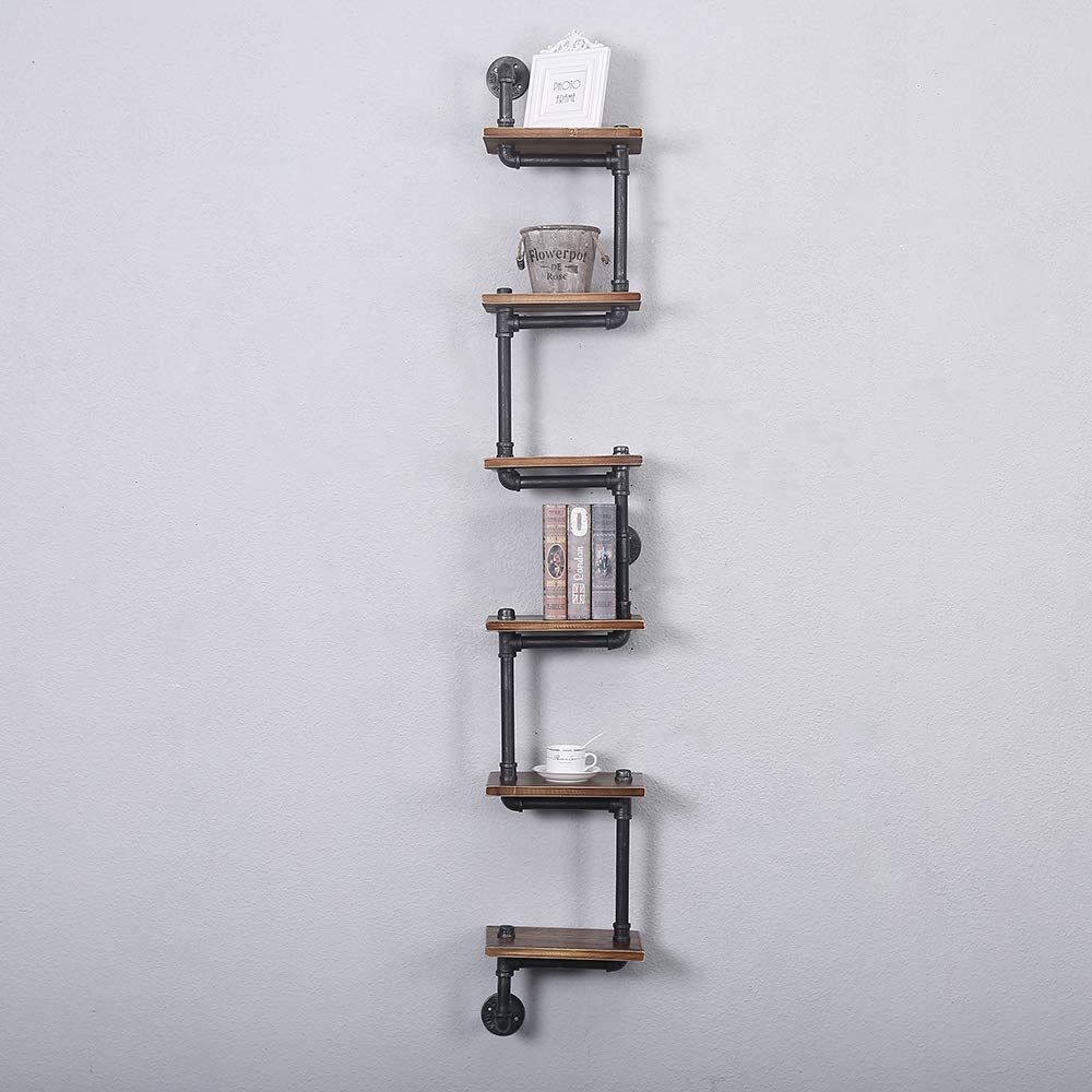 GWH + Industrial Floating Shelf Unit