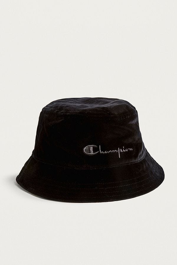 Champion + Velour Bucket Hat