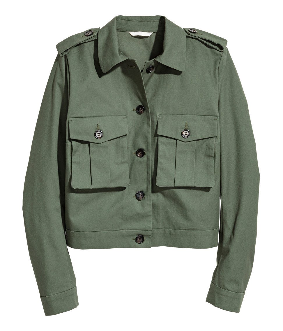 H&M + Short Cargo Jacket