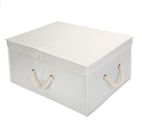 StorageWorks + Polyester Storage Box With Rope Handle