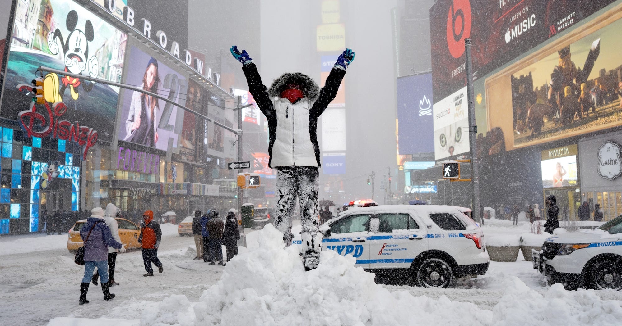 Winter Storm Jonas Worst Blizzards NYC