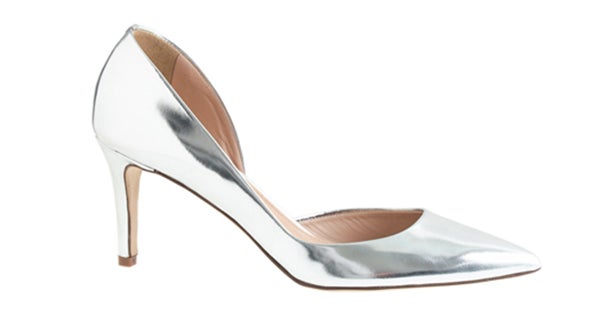 Silver Shoes - Metallic Heels, Flats, and Sandals