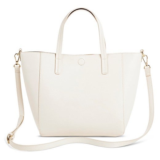 Merona + Small Reversible Faux Leather Tote