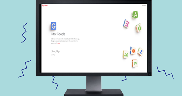 Google Alphabet Company Restructuring