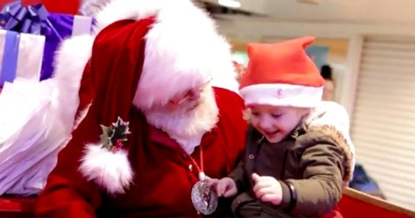 Mall Santa Claus Sign Language
