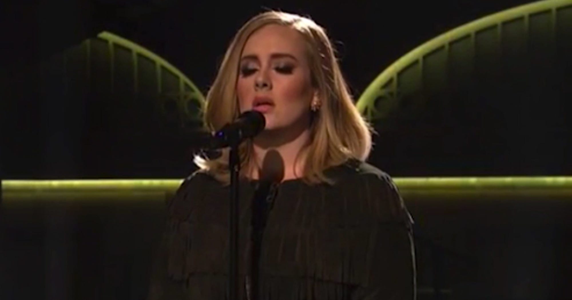 Adele Hello Isolated Vocal Track Saturday Night Live