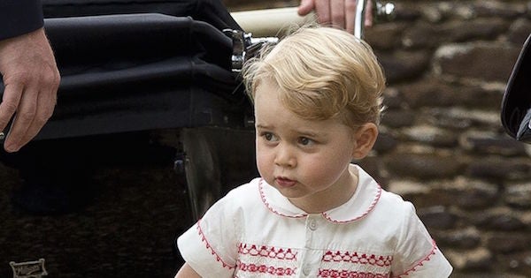 Prince George Birthday Portrait Kensington Palace