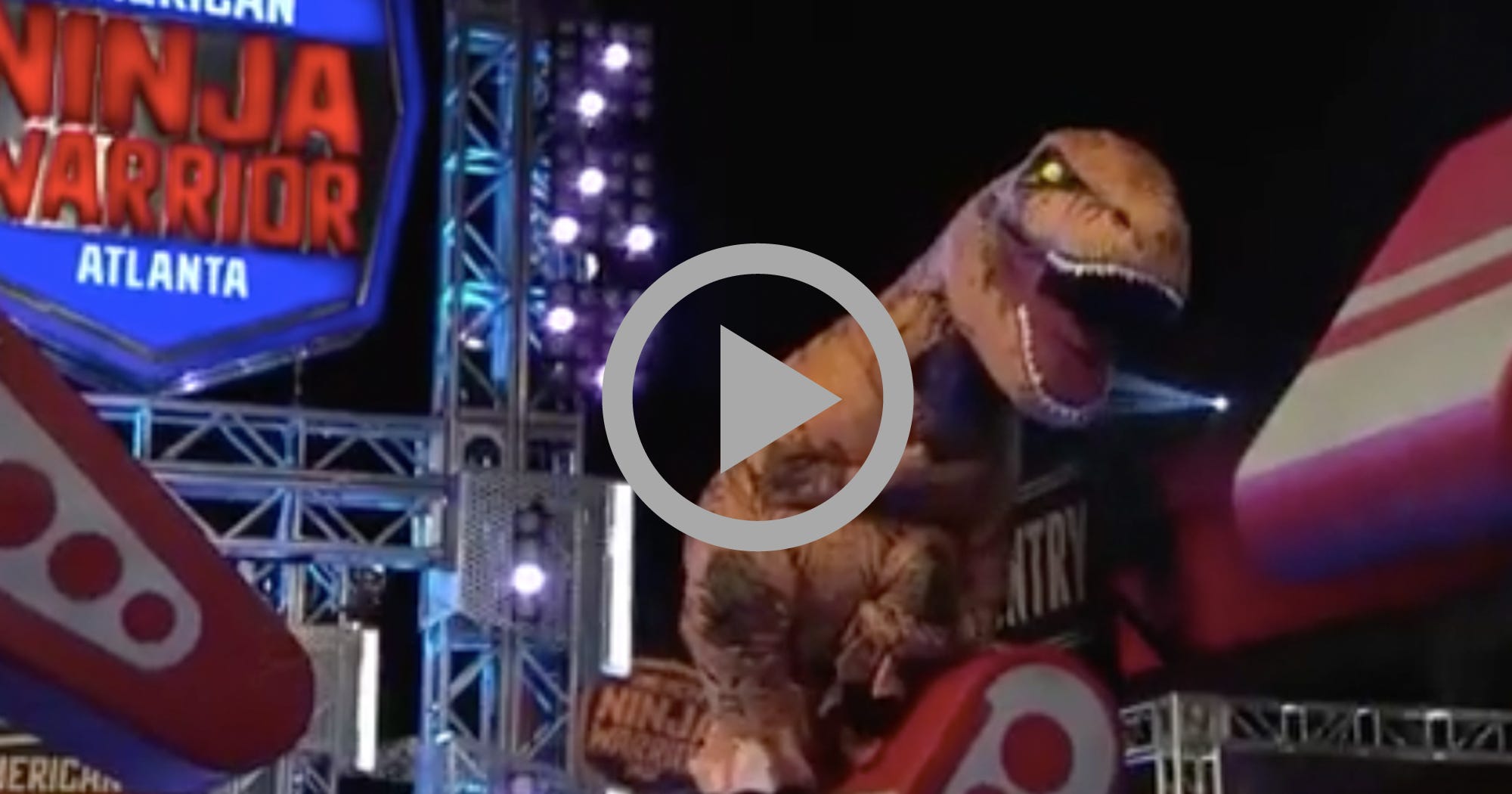 T-Rex American Ninja Warrior