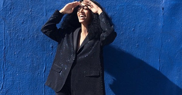 Solange VMA H And M Suit - Red Carpet Inspiration