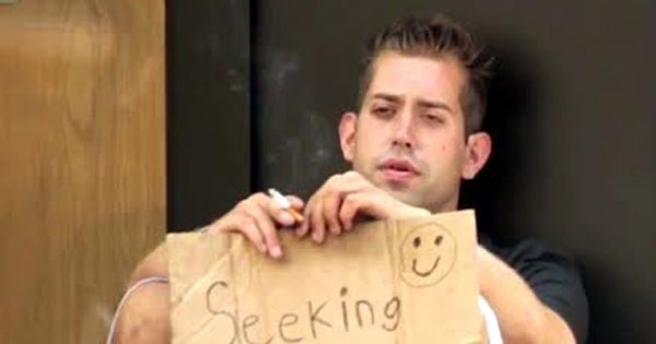 Homeless Man Survives By Going Home With Women