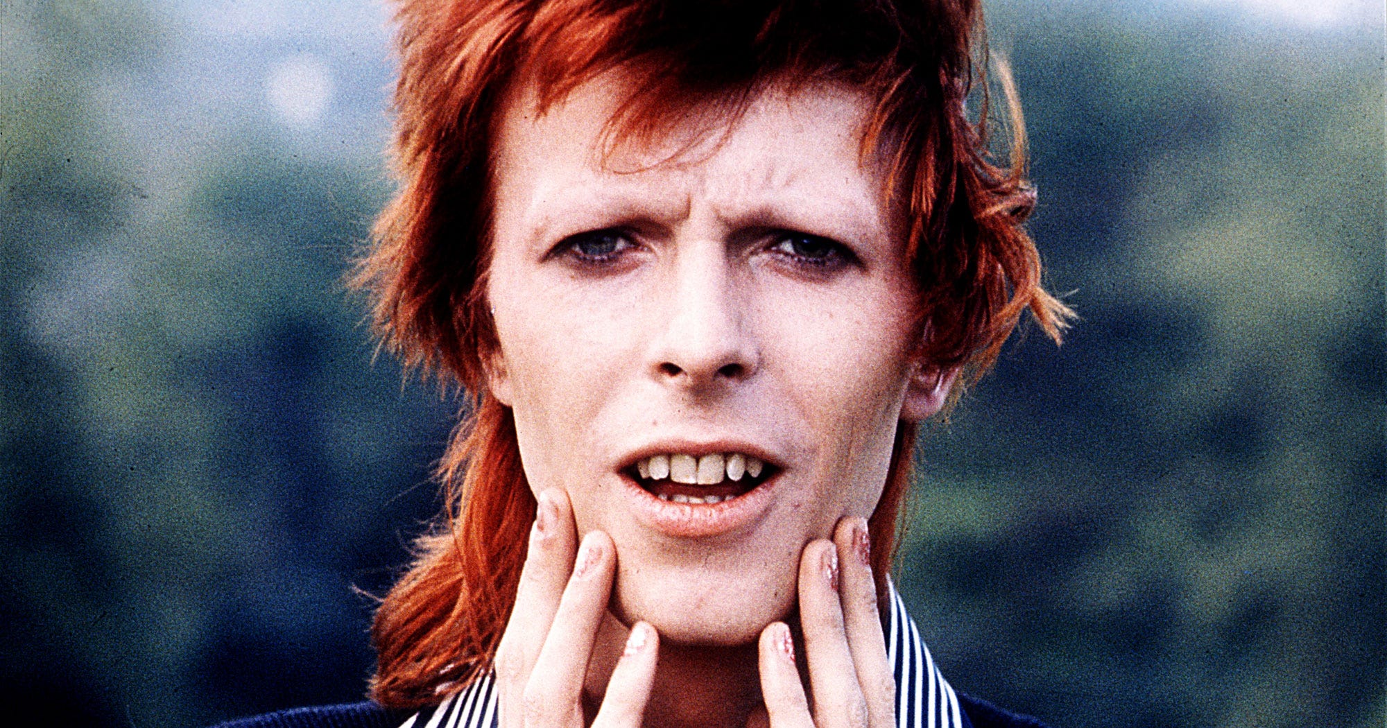 David Bowie Hair And Makeup GIF