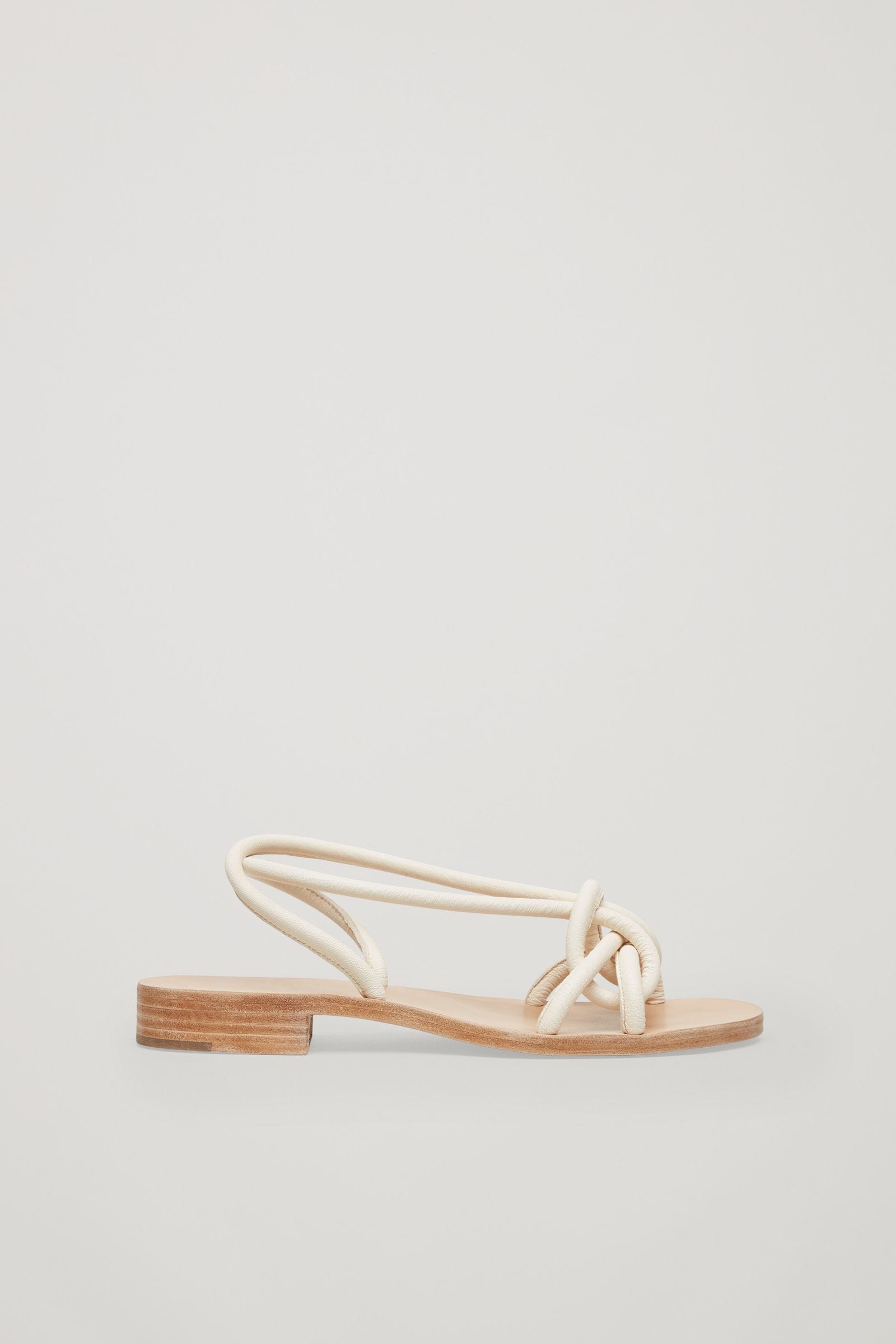 COS + Knotted Strap Sandals