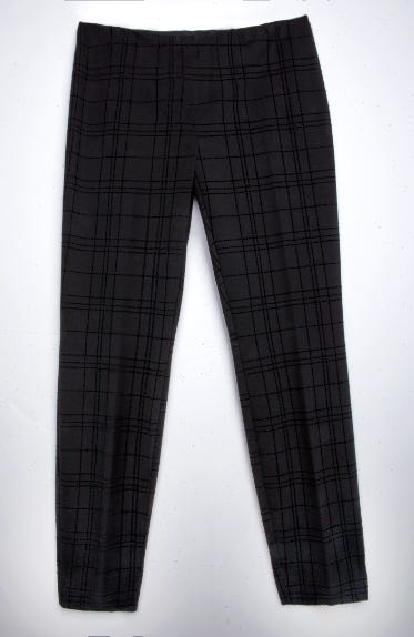 Alfani + Flocked Grid-Print Pants